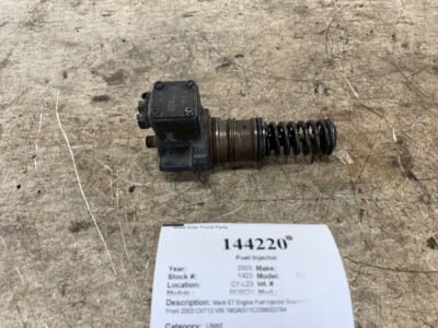 Mack E7 Engine Fuel Injector Bosch 0414755007 From 2003 CV713 | eBay