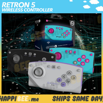 HYPERKIN RetroN 5 Wireless Controller🍯BT Bluetooth Retro Classic ...
