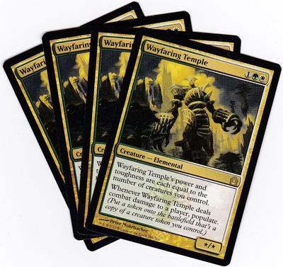 MTG: Return to Ravnica: Wayfaring Temple X 4 | eBay