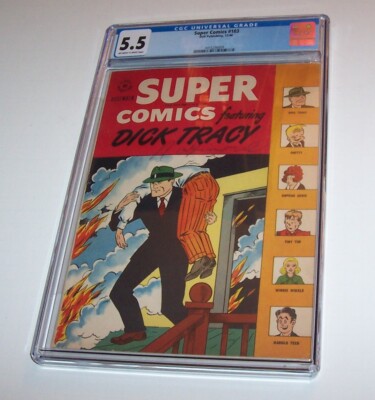 Super Comics #103 - Dell Publishing 1946 Golden Age Issue - CGC FN- 5.5 ...