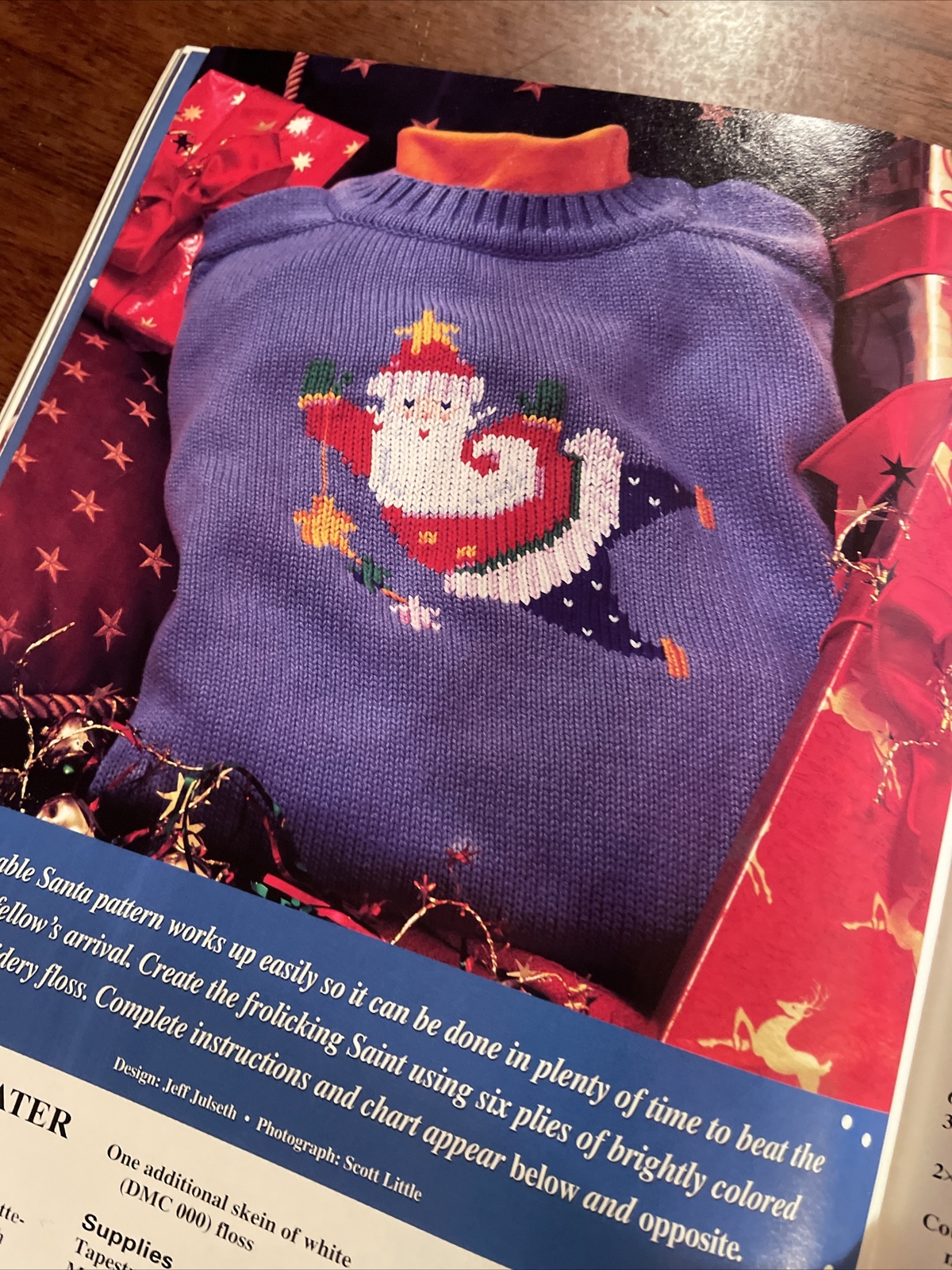 Cross Stitch & Needlework Dec 1996 Christmas Plate Erica Wilson Celtic ...