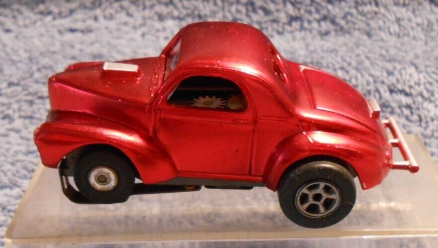 Auto World Thunderjet 1941 Willys Coupe Gasser Candy Red HO Slot Car | eBay