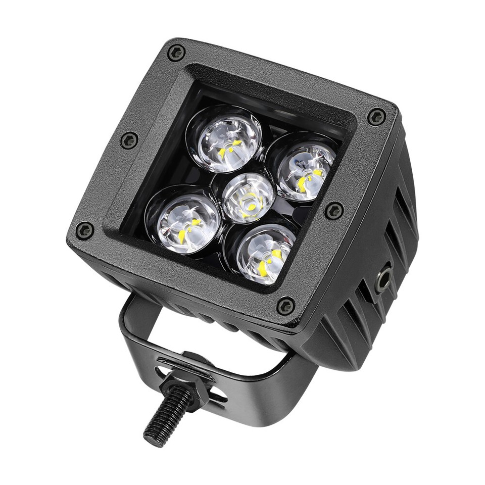 For Can-Am Defender HD10 3" Cree LED Light Bar Cube Spot Pods+Rock ...