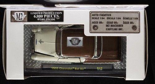 M2 Machines 55 1955 Chevrolet Bel Air Auto-Thentics Chevy Car R43 17-34 ...