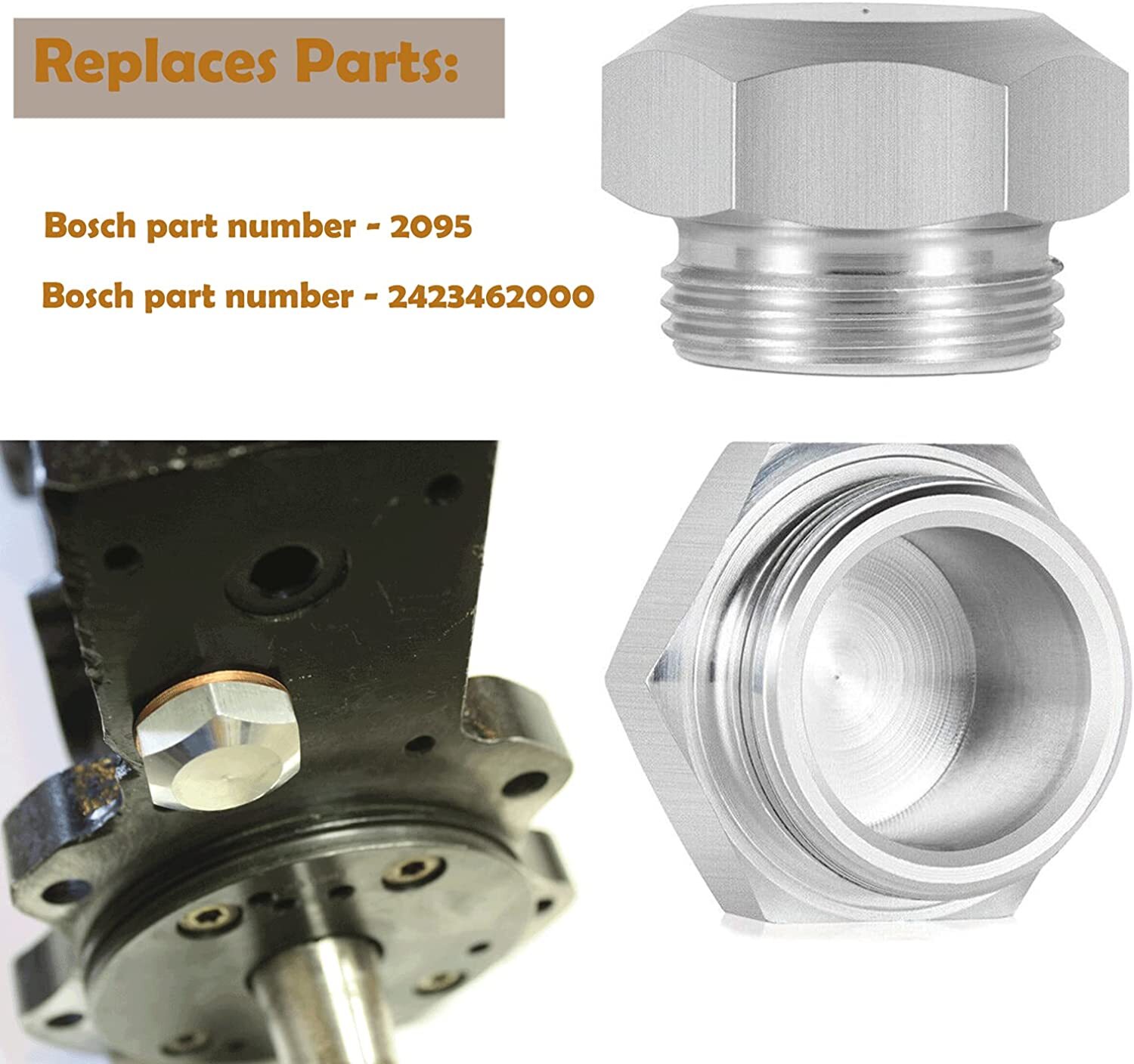 P7100 Injection Pumps & Rack Cap Rack Plug For 1994-1998 Dodge Cummins ...