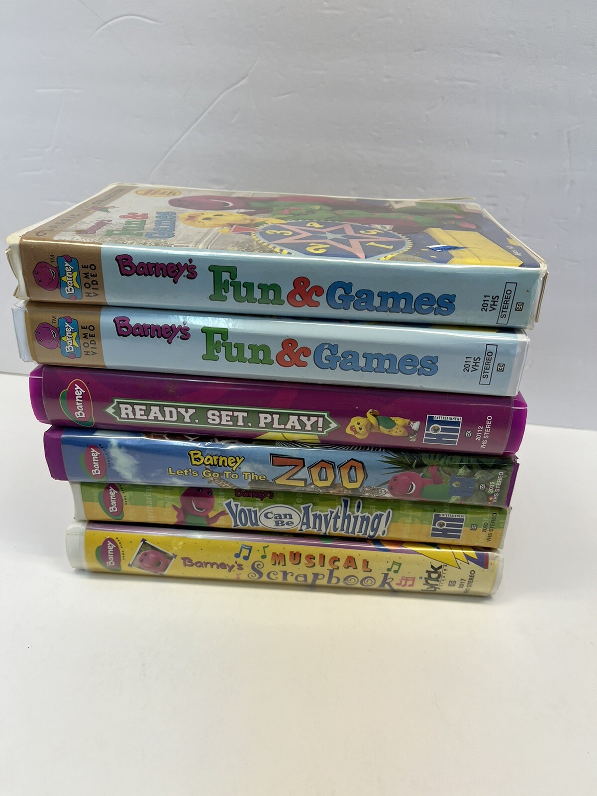 Barney VHS Lot | Stephen Franks