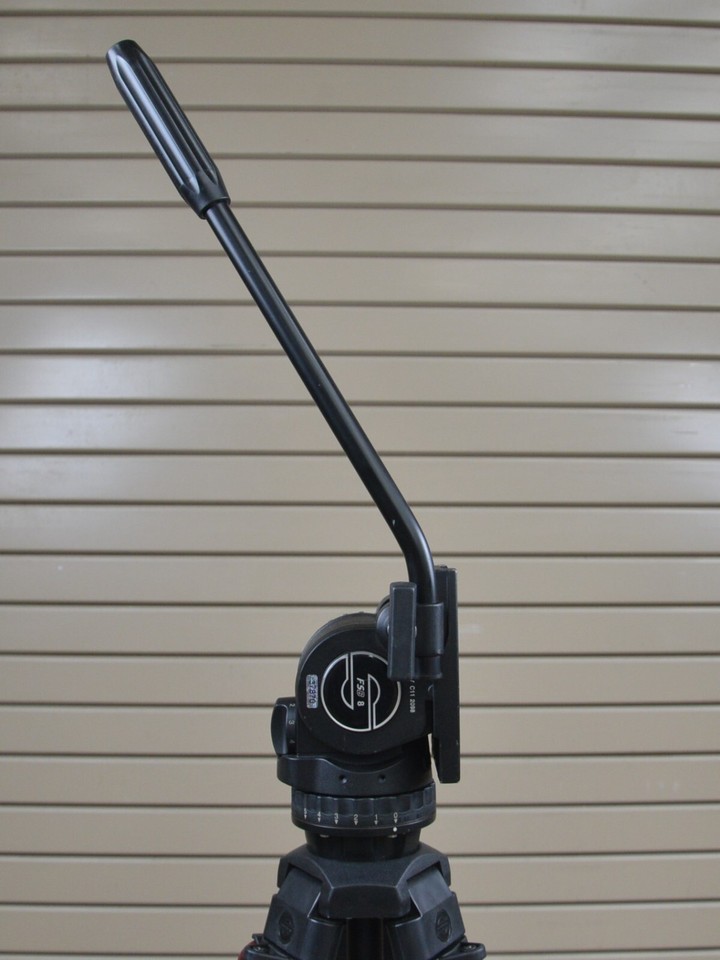 Sachtler FSB 8 Fluid Head Sideload W/ Tripod & Pan Bar | eBay