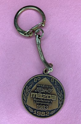 Rare Mazda RX-7 IMSA/GTU 1982 Manufacturers Championship Keychain | eBay