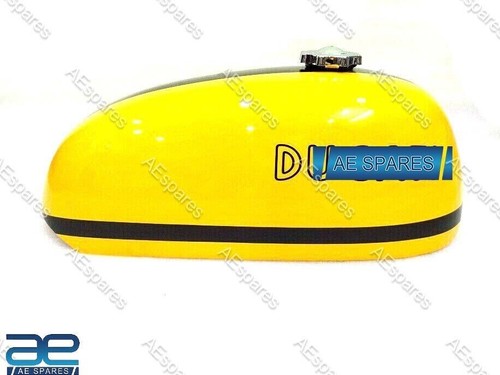 For Ducati 450 Rt 450 R/T Yellow & Black Painted Steel Gas Petrol Fuel ...