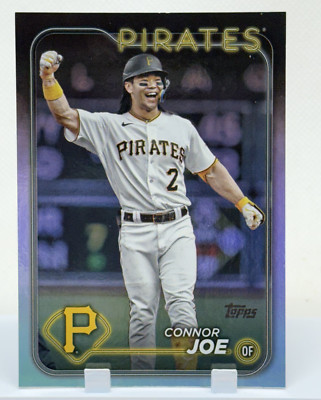 2024 Topps Series 1 #303 Connor Joe Rainbow Foil Pittsburgh Pirates | eBay