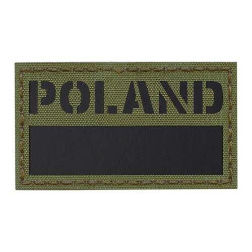 IR poland flag OD green polish polska flaga infrared tactical morale ...