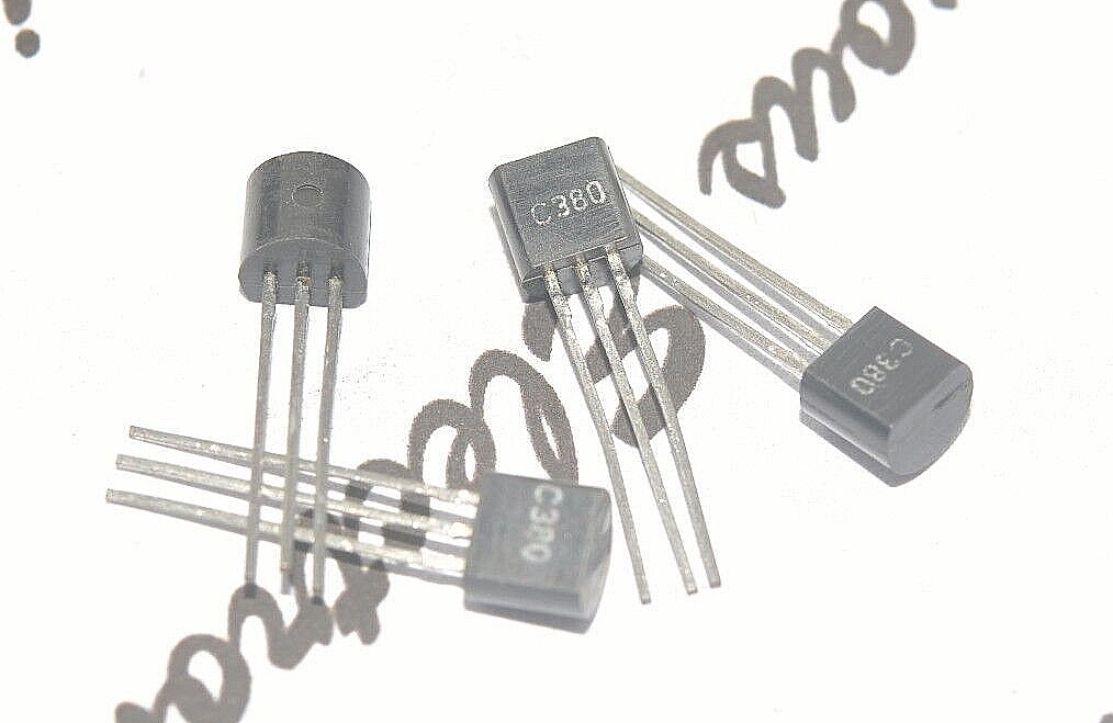 4pcs 2SC380 / C380 Transistor NPN 0.2W 30V 0.03A TO92 | eBay