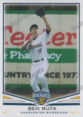 2017 Charleston RiverDogs Ben Ruta RC Rookie NY Yankees | eBay