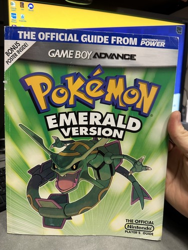 Pokemon Emerald Official Nintendo Game Boy Power Players Strategy Guide ...