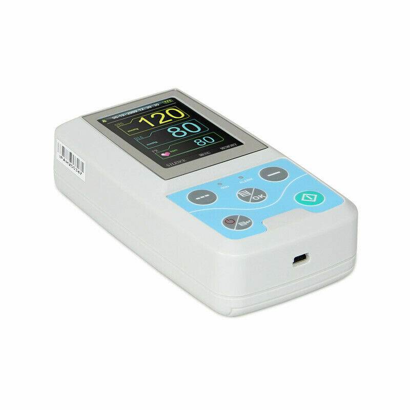 CONTEC Ambulatory Blood Pressure Monitor 24hours NIBP Holter Recorder ...