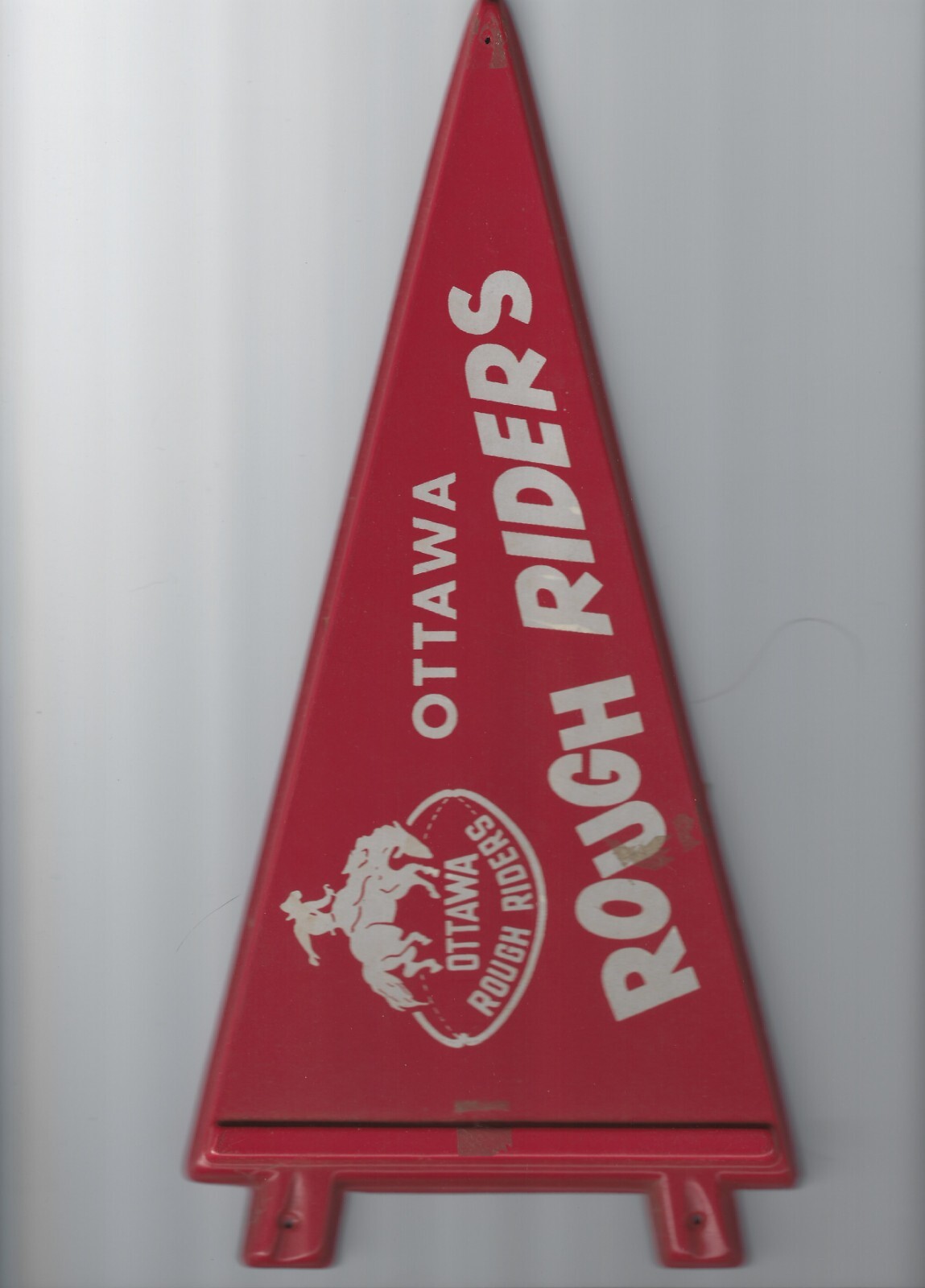 1960s,PLASTIC CFL (CANADIAN FOOTBALL LEAGUE)RARE MINI PENNANT,OTTAWA ...