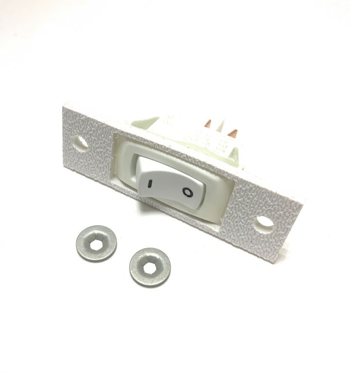 Jenn Air Replacement 2 Wire Fan Switch With 2 Push Nuts Y704221 White ...