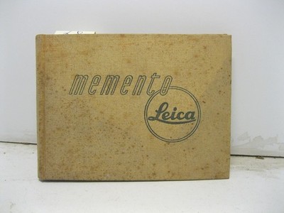 KISSELBACH Th., Memento Leica. Traduction francaise de Pierre Manigault ...