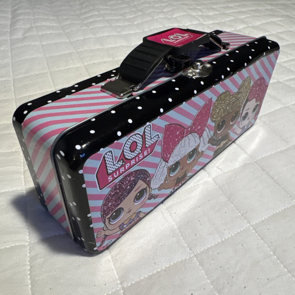 Disney LOL Surprise Tool Tin Box School Supplies Metal Pencil Case ...