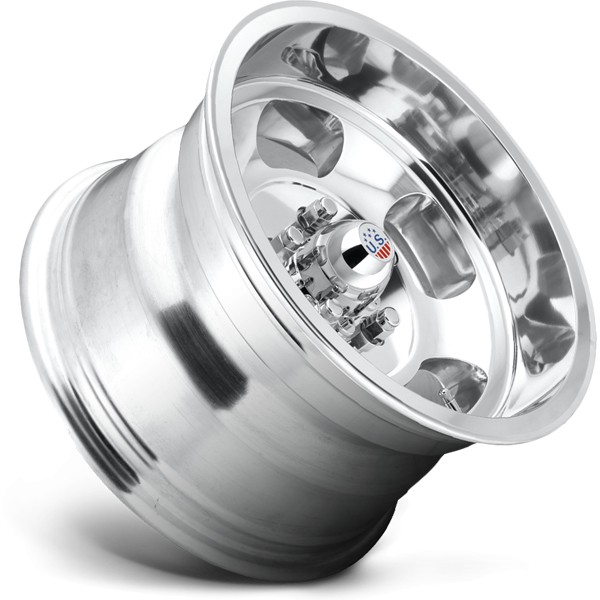(Set of 4) US Mags U101 Indy 15x8 5x5" -12mm Polished Wheels Rims 15 ...