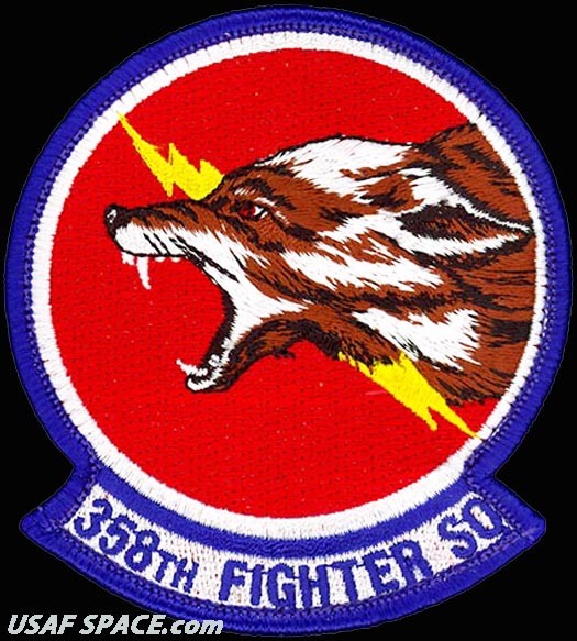 USAF 358th FIGHTER SQUADRON -358 FS- Davis-Monthan AFB, AZ- ORIGINAL ...