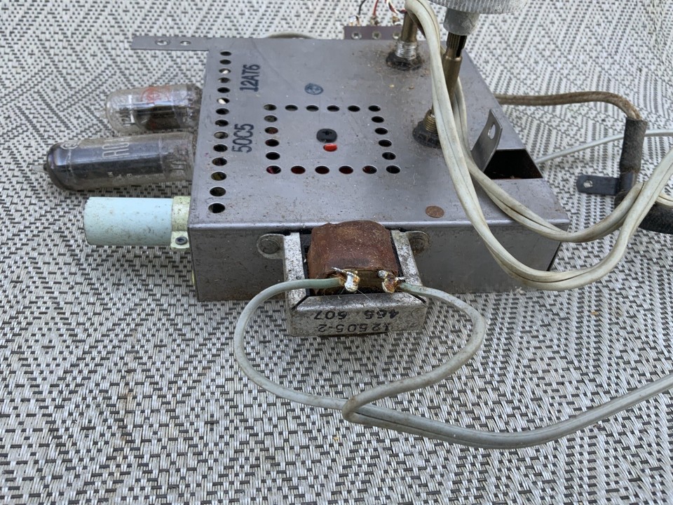 Vintage 1958 ( 50C5 , 12AT6 ) TUBE AMPLIFIER FROM VM VOICE OF MUSIC ...