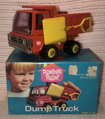 Vtg 1970s 1971 Hasbro Romper Room Mr. Do Bee Dump Truck & Shovel NIB ...