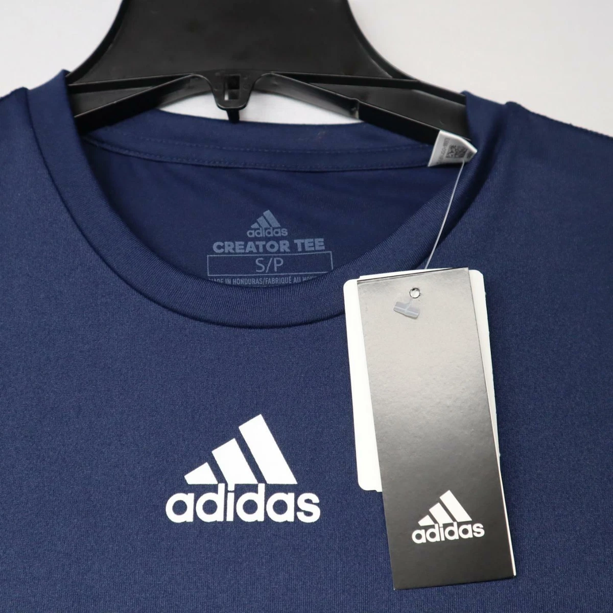 Blue Adidas Logo Name
