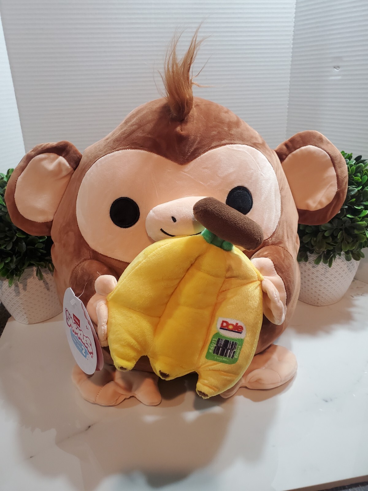 Snackles ~ Monkey 🍌 Dole Banana by ZURU, 12 inches Ultra Soft Plush ...