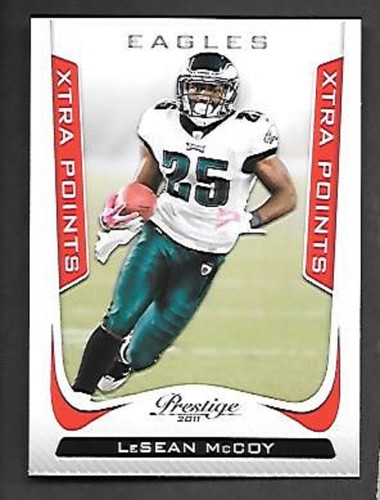 LESEAN MCCOY 2011 SCORE XTRA POINTS ORANGE #152 EAGLES FREE COMBINED S ...