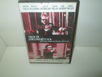 TRUTH OR CONSEQUENCES , N.M. 1997 Action dvd KIEFER SUTHERLAND Vincent Gallo 43396826991| eBay