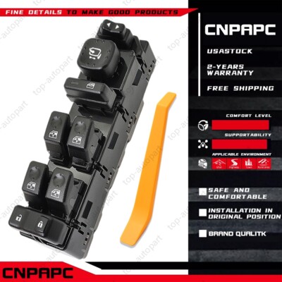 Power Window Switch Front Driver Left Master Side For Chevy Silverado ...