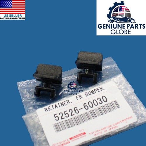 GENUINE OEM LEXUS 10-13 GX460 FRONT BUMPER SPOILER RETAINER 2 x 52526 ...