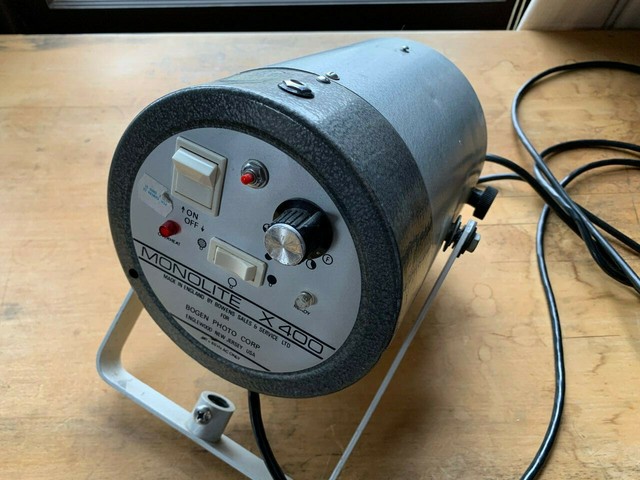 Bowens Bogen Monolite X400 Photo Studio Strobe Head vintage good for ...