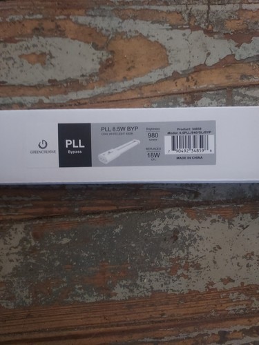 Green Creative 34859 LED Bypass PLL Lamp 8.5W 4000K 4-pin 2G11 Base ...