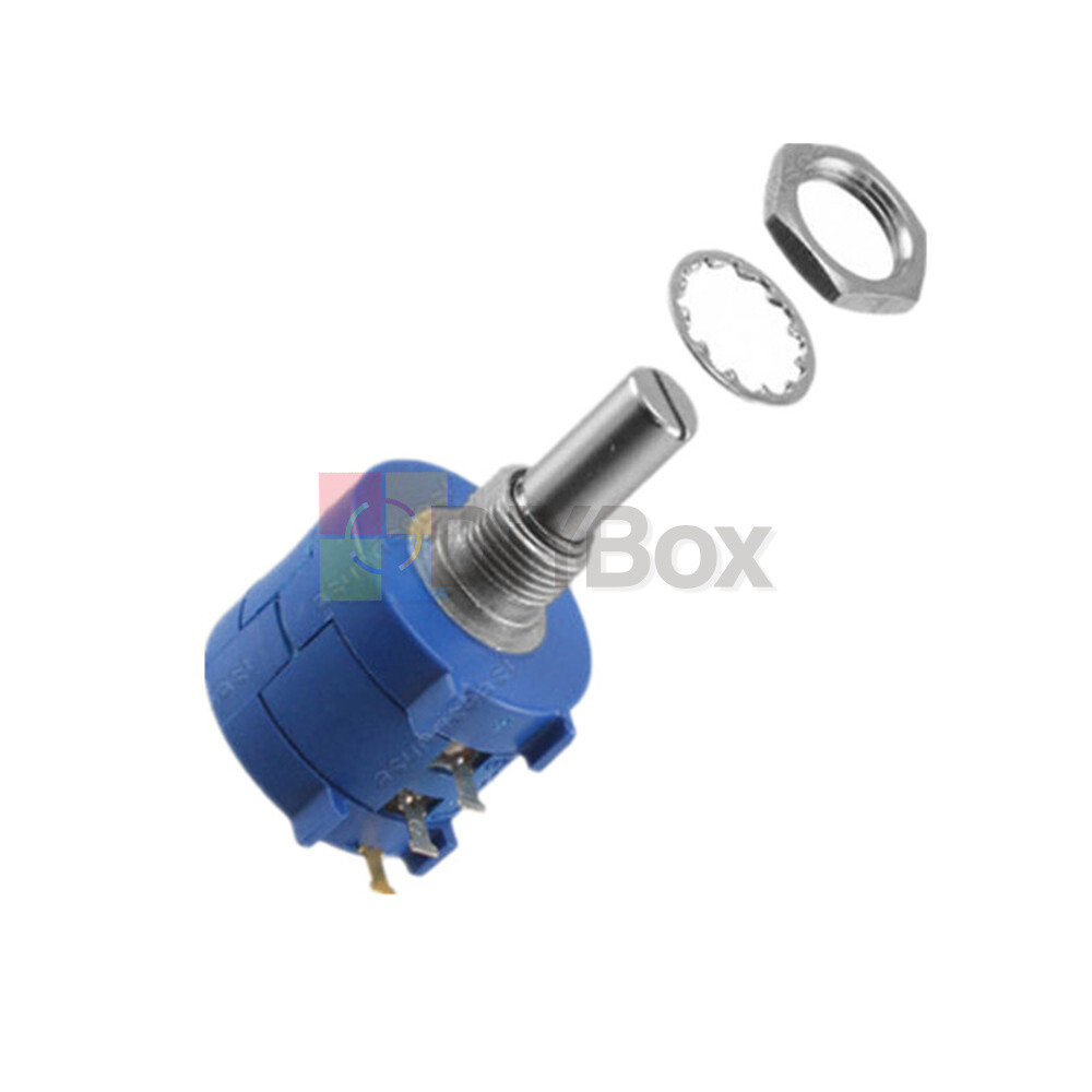 3590S Precision Potentiometer 100K K 2K 5K 10K 20K 50K Ohm Pot 10 Turn ...