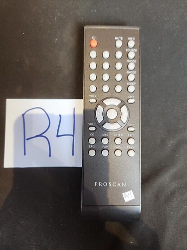 Proscan TV Remote Control TESTED R4 | eBay