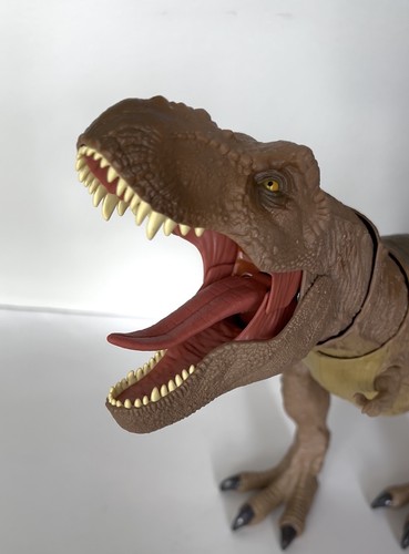 Mattel Jurassic World Epic Roarin’ Tyrannosaurus T Rex - Large 22” x 11 ...