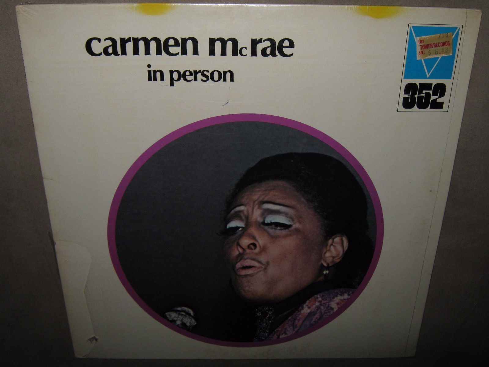 CARMEN McRAE in person SEALED NEW LP MRL-352 Live at Sugar Hill San Francisco re | eBay