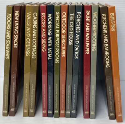Time Life Home Repair and Improvement 14 Volume Set Fix Do It Yourself ...