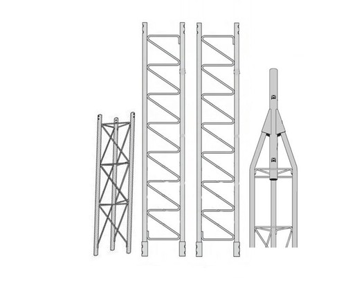 ROHN 45G Series 30' Self Supporting Tower Kit with 45AG Top Section ...