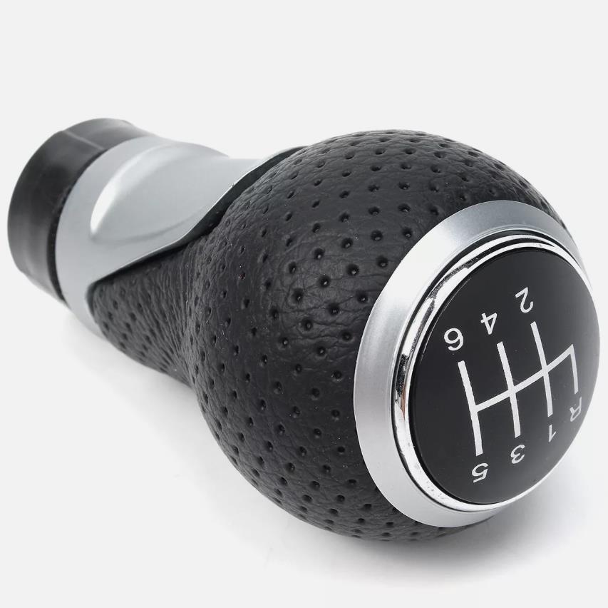 6 Speed Gear Shift Knob Stick Gaiter Boot Cover Frame For VW GOLF MK5 ...