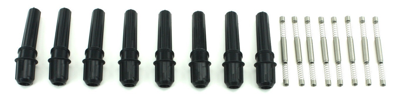 SET OF 8 IGNITION COIL RUBBER BOOTS WITH SET OF 8 SPRING #DG508 | eBay