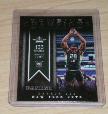 2018 Panini Combine Champions Darron Lee New York Jets | eBay