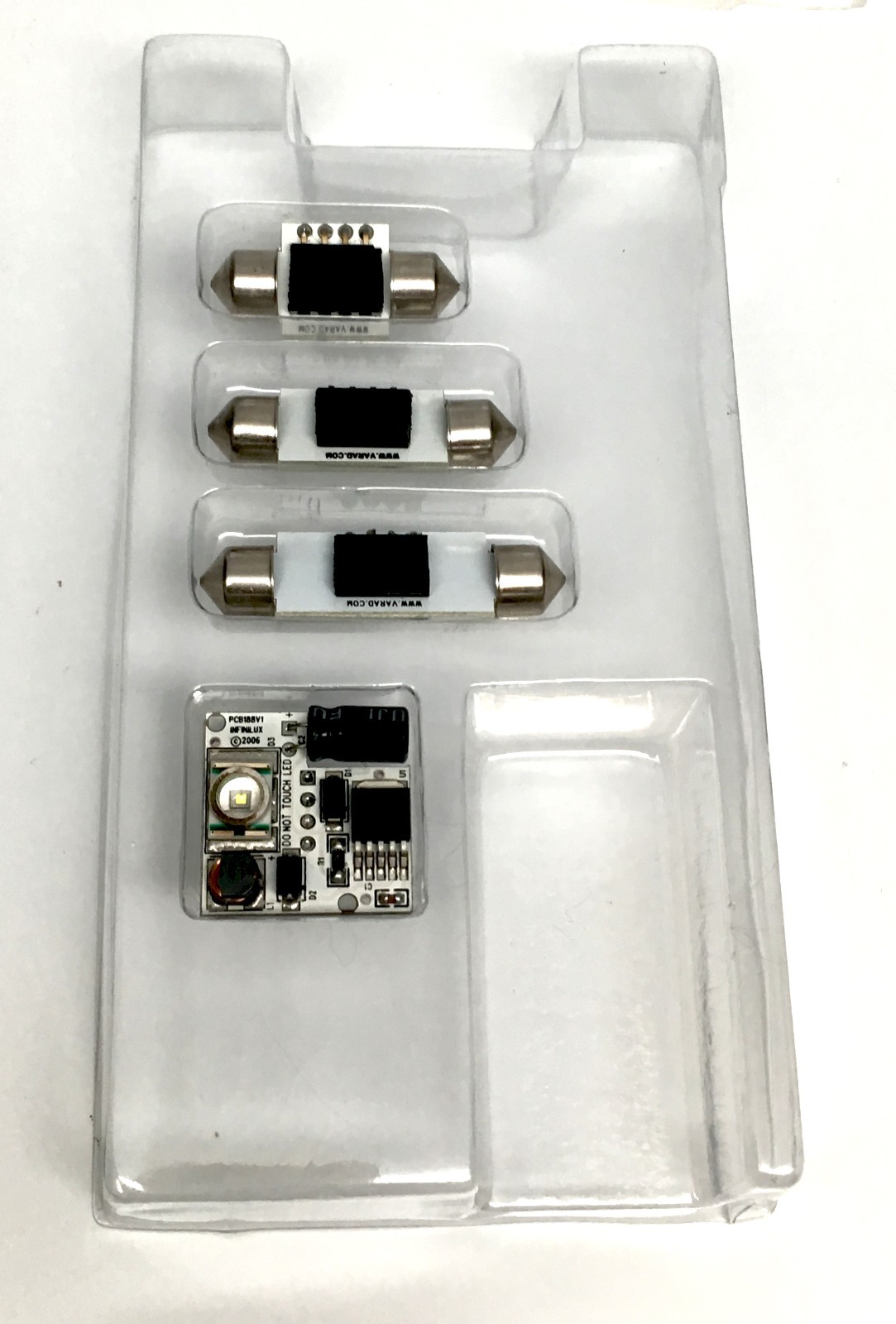 Varad AL1W Universal 1 Watt Dome Light LED Bulbs, 3 Sizes - BLUE AL1W ...