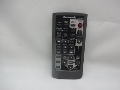 PANASONIC CAMCORDER REMOTE N2QAEC000003 for NVDS27 NVDS27B NVDS28 ...