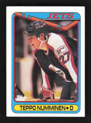 Teppo Numminen RC 1990 Topps Winnipeg Jets #385 | eBay