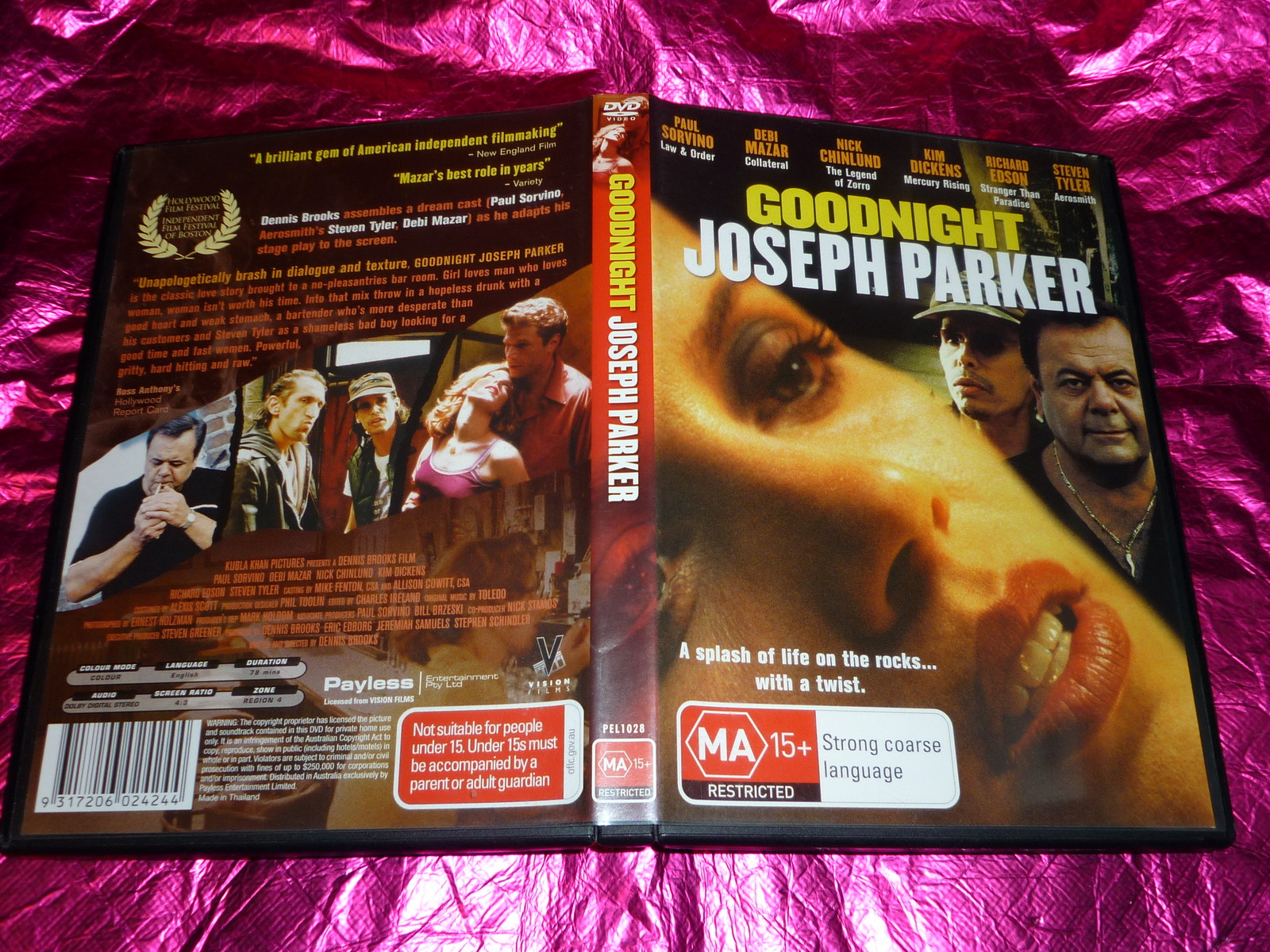 GOODNIGHT JOSEPH PARKER : (DVD, MA15+) | eBay