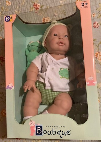 NEW 2010 JC Toys Berenguer Boutique 18" Lucas Baby REAL BOY Doll NIB | eBay