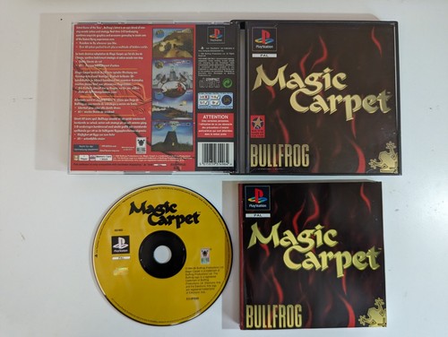 MAGIC CARPET - Sony Playstation One Game PS1 - Complete With Full Book ...